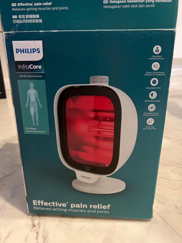 Philips infracare lamp 300W, Beauty & Personal Care, Bath & Body, Body ...