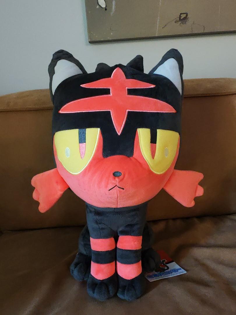 Pokémon Litten Soft Toy Official Japan, Hobbies & Toys, Memorabilia ...