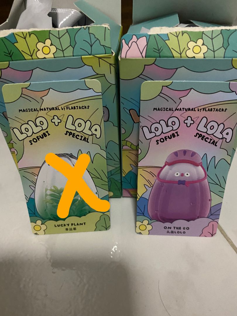 Pop Mart x Flabjacks Lolo + Lala sofubi special, Hobbies & Toys, Toys & Games on Carousell