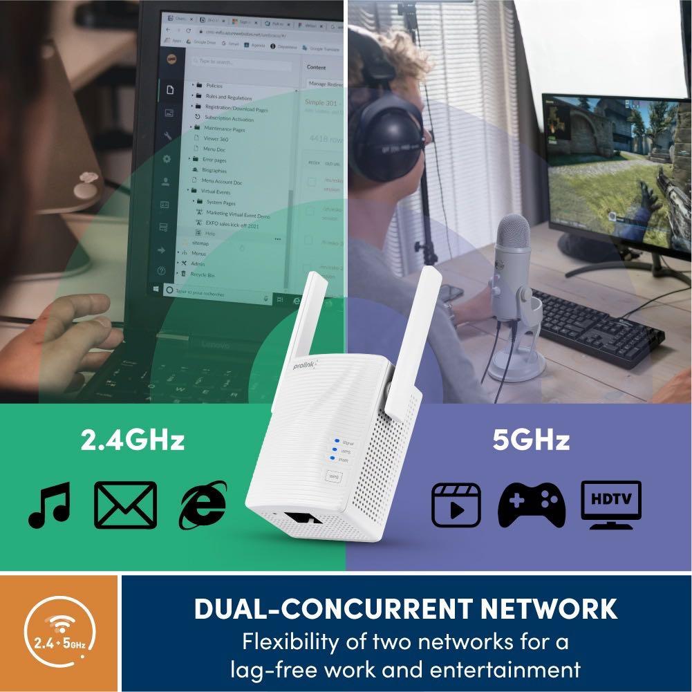 Prolink Wifi Extender Computers Tech Parts Accessories Networking On Carousell