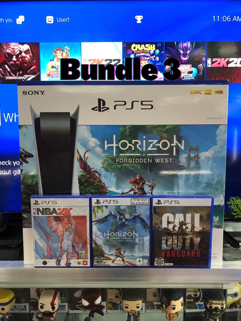 PS5 Disc Version Bundle 3, Video Gaming, Video Game Consoles ...