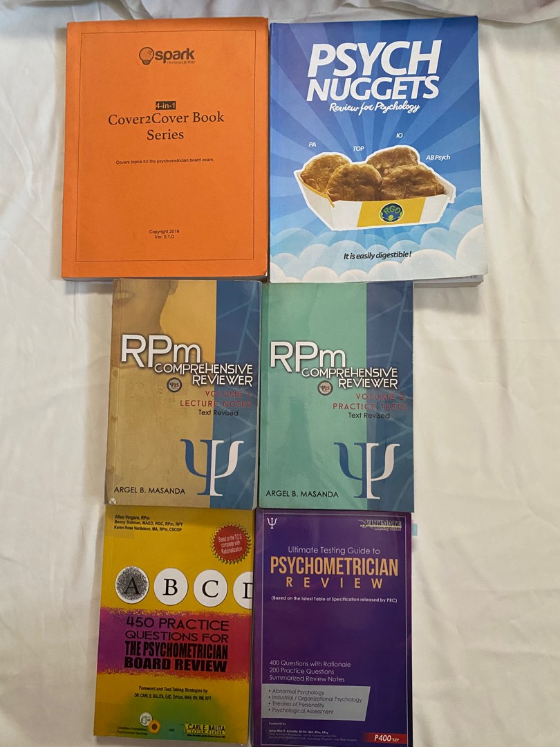 Psychometrician Reviewer Bundle, Hobbies & Toys, Books & Magazines ...