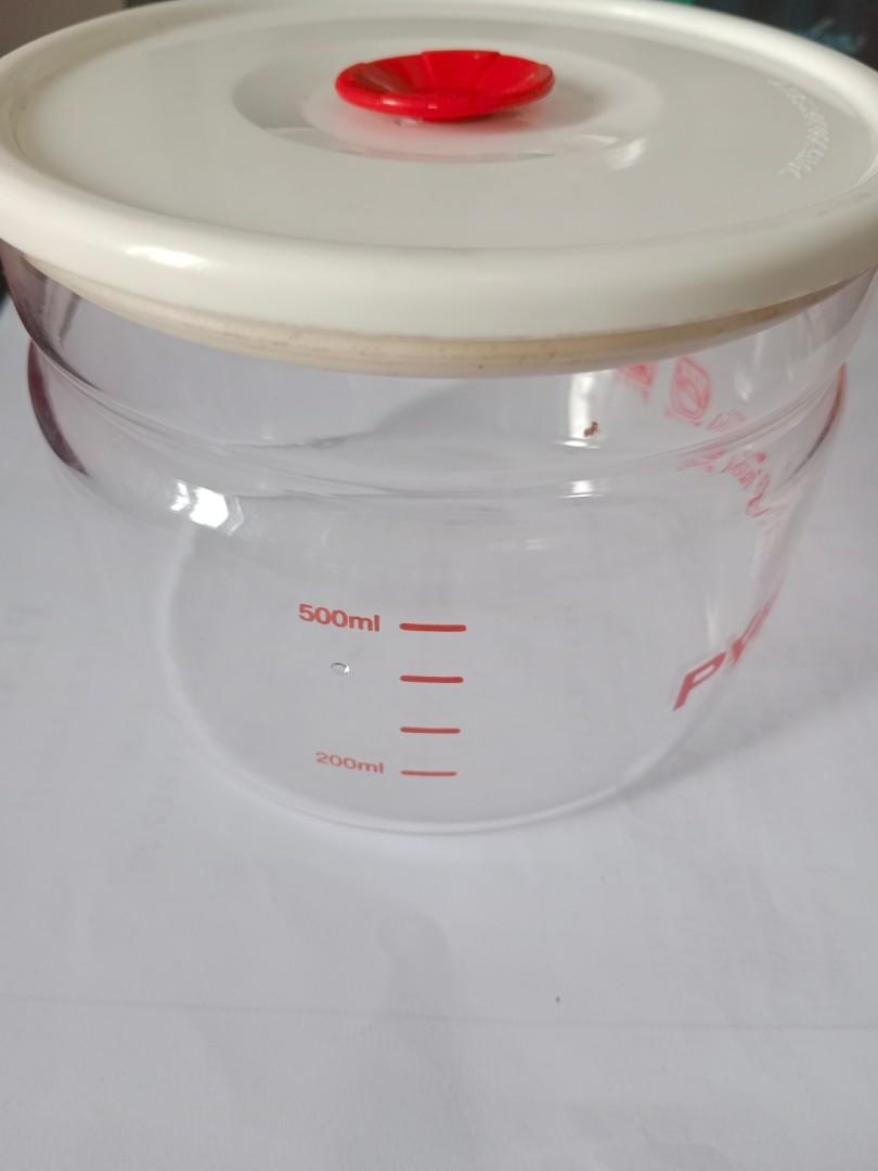 PYREX Glass container with Cover, Furniture & Home Living, Kitchenware ...