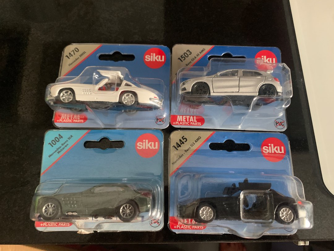 Rare Brand New siku 1:64 Die-cast Mercedes Benz set of 4, SLR McLaren ...