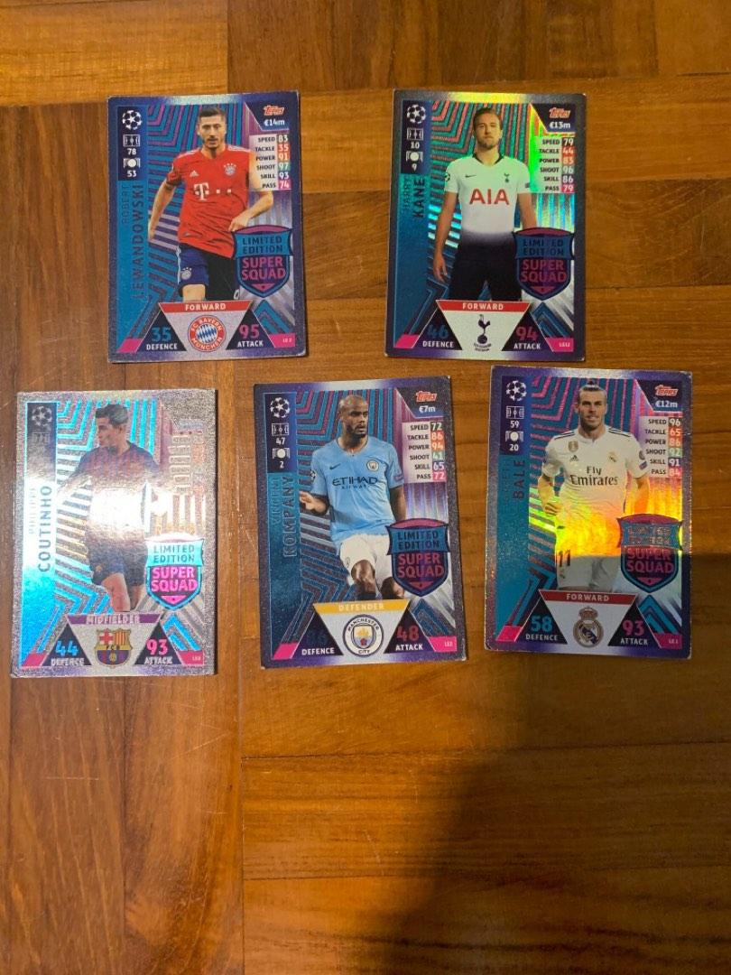 Rare match attax ( limited edition super squad), Hobbies & Toys, Toys ...
