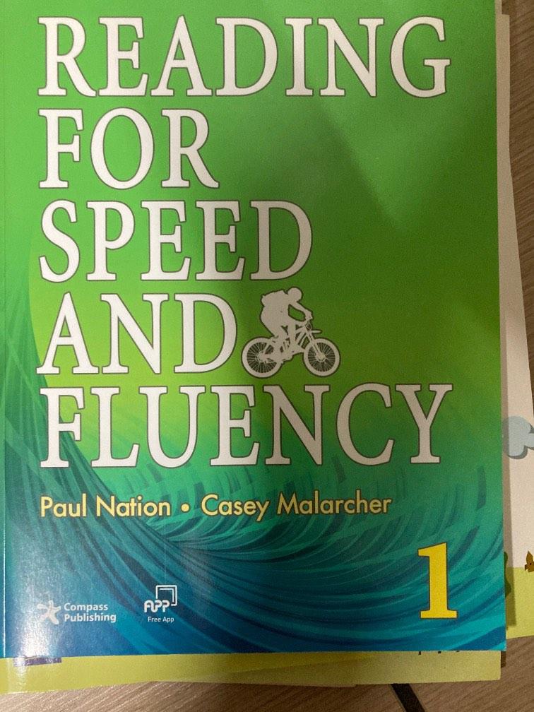 Reading for speed and fluency 1, 興趣及遊戲, 書本 & 文具, 教科書 - Carousell