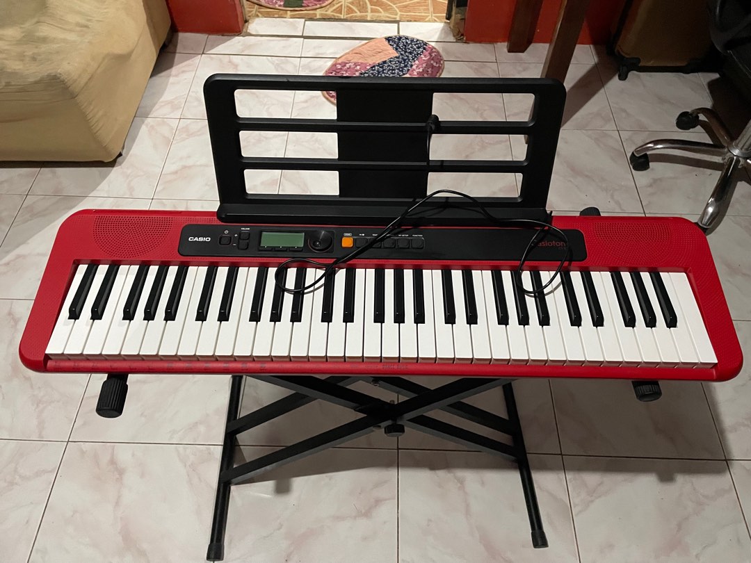 Rush!!! Red Casio CT-S200RD-FA Keyboard Piano, Hobbies & Toys, Music ...