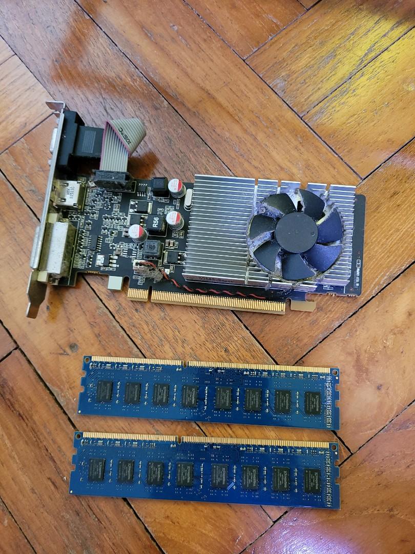 Salvaged RAM and GPU, Computers & Tech, Parts & Accessories, Computer ...