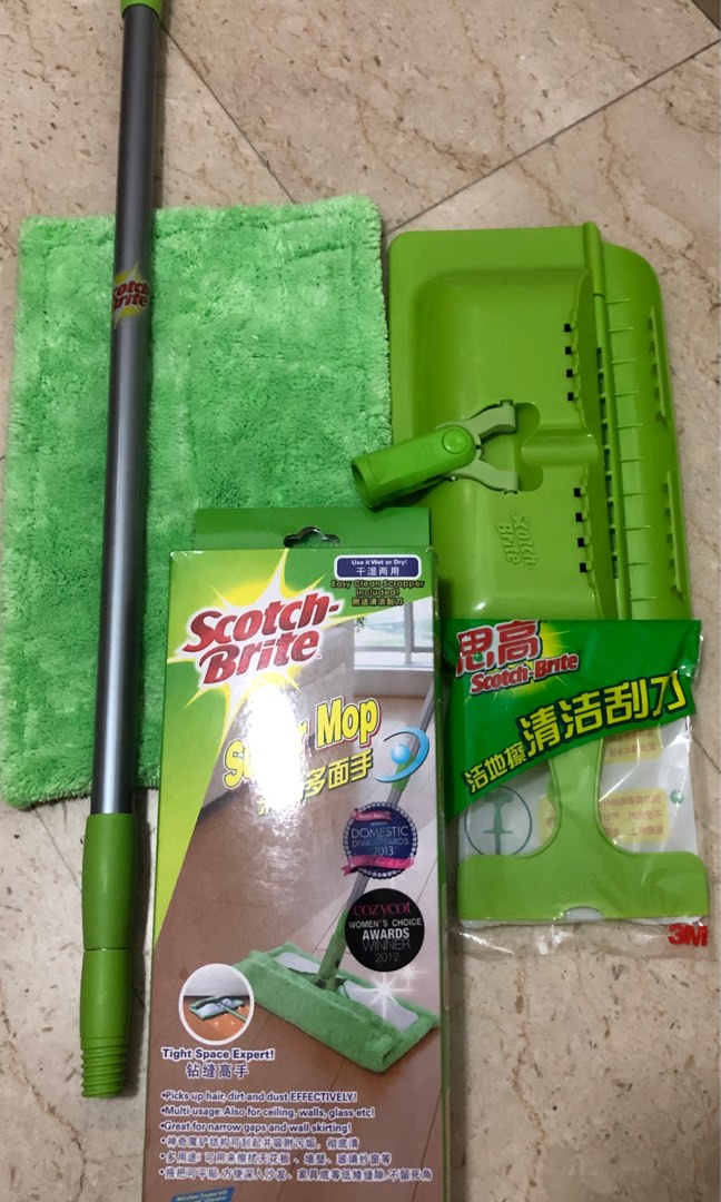 Scotch Brite Super Mop, Furniture & Home Living, Cleaning & Homecare ...