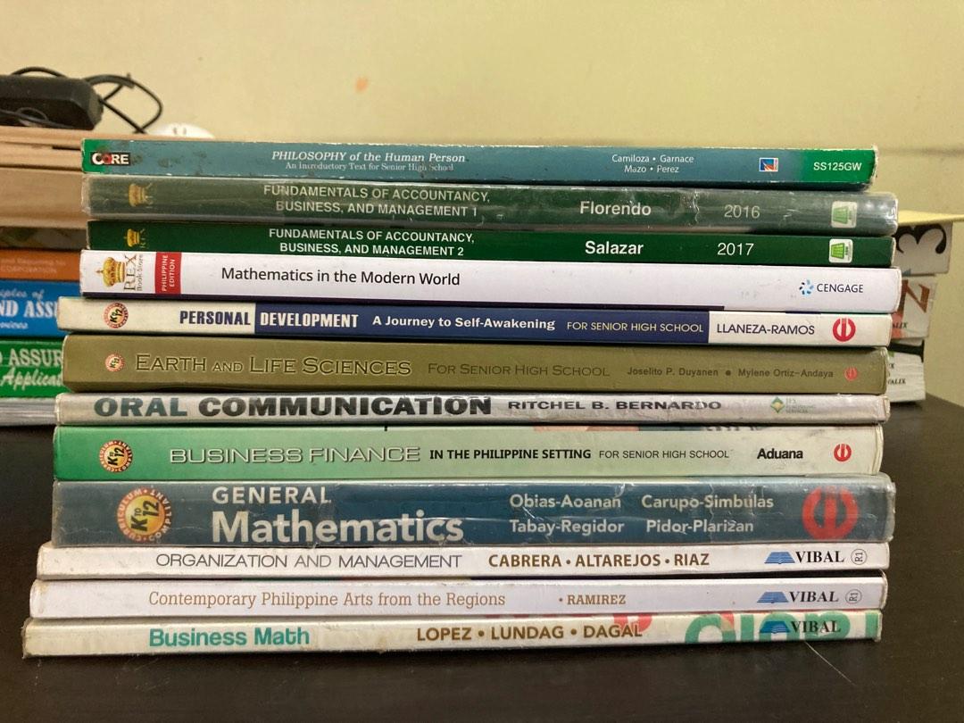 SENIOR HIGH SCHOOL & FIRST YEAR COLLEGE BOOKS, Hobbies & Toys, Books ...