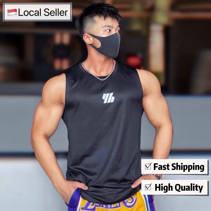 [SG Ready Stock] Men Tank Top Singlet, Men's Fashion, Tops & Sets ...