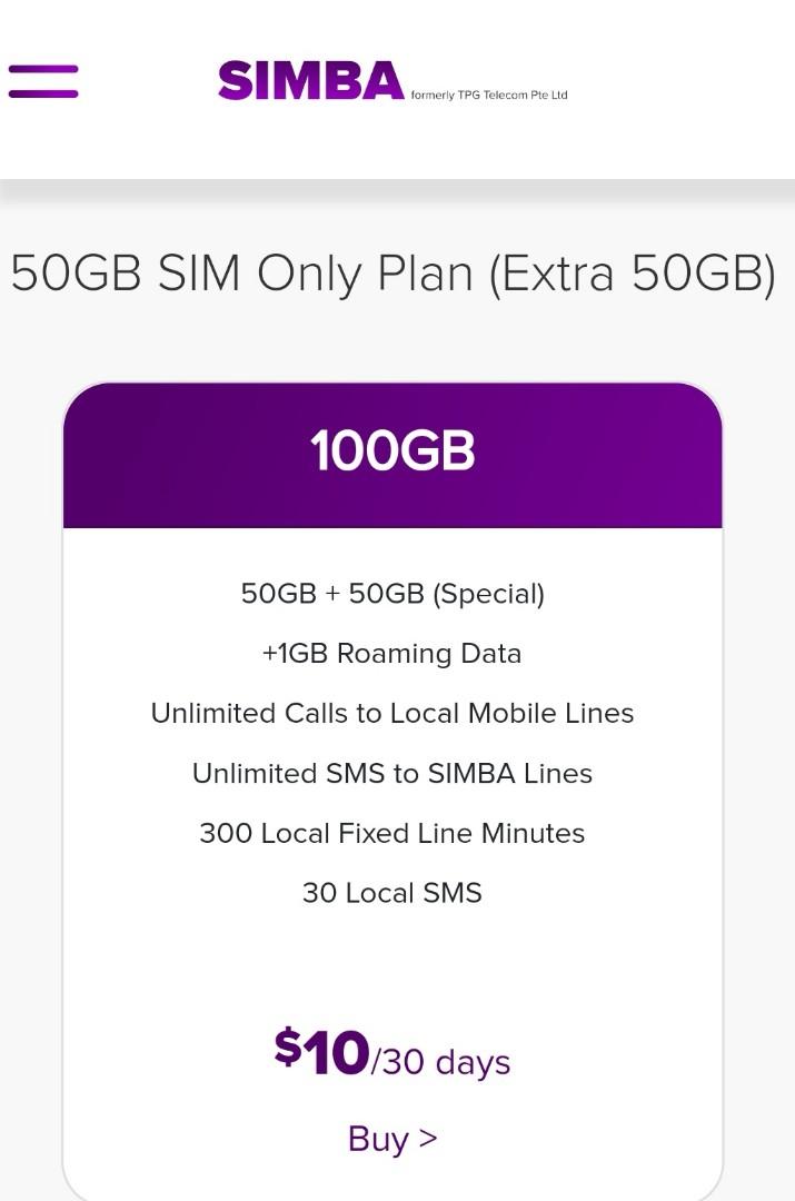 SIMBA (formerly TPG), Mobile Phones & Gadgets, Mobile & Gadget ...