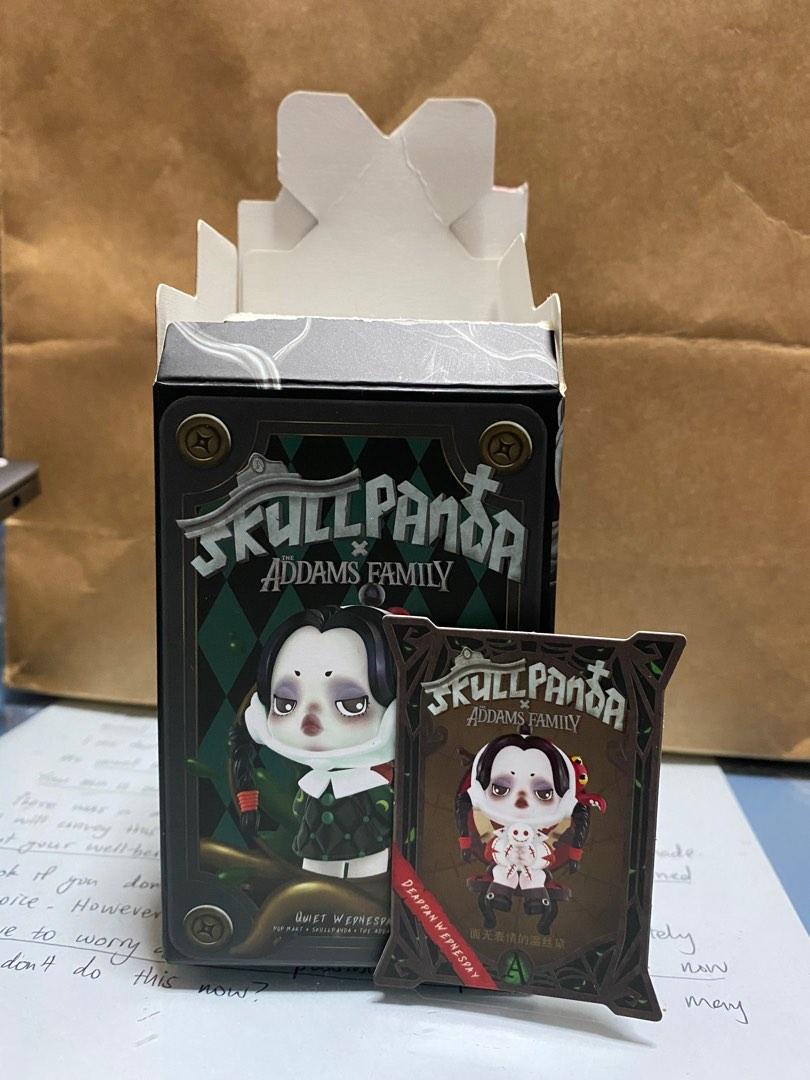 Skull Panda Addams Family Secret Deadpan Wednesday, Hobbies & Toys ...