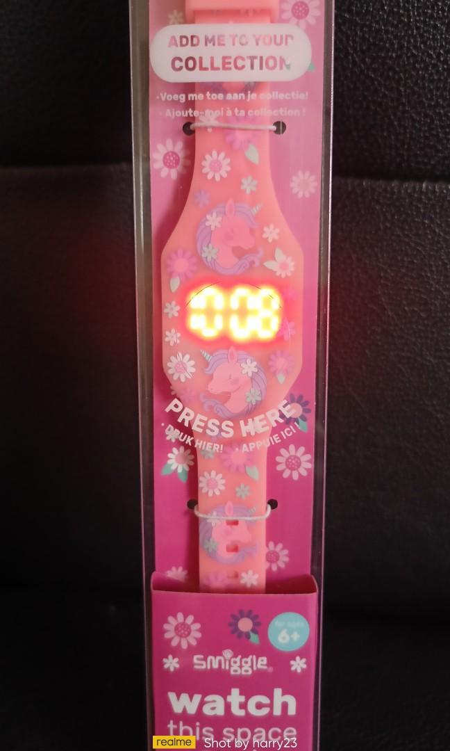 Smiggle watch glow, Babies & Kids, Babies & Kids Fashion on Carousell