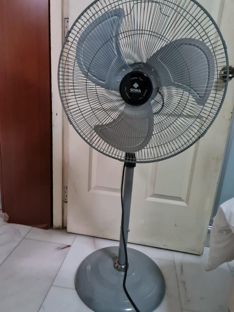 SONA 20" POWER STAND FAN SSO6068P, Furniture & Home Living, Lighting ...