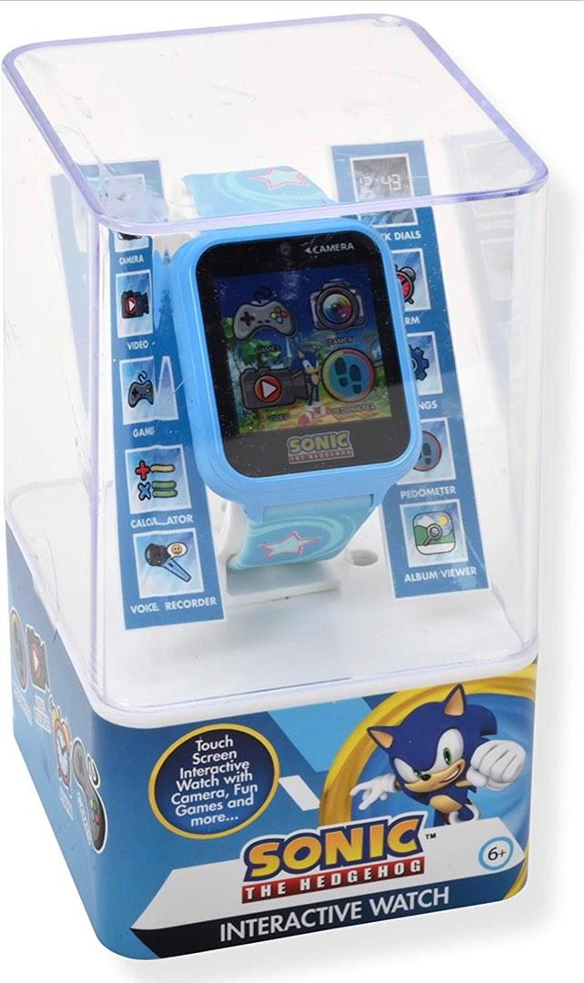 Sonic The Hedgehog Star Touchscreen Interactive Smart Watch for Kids ...