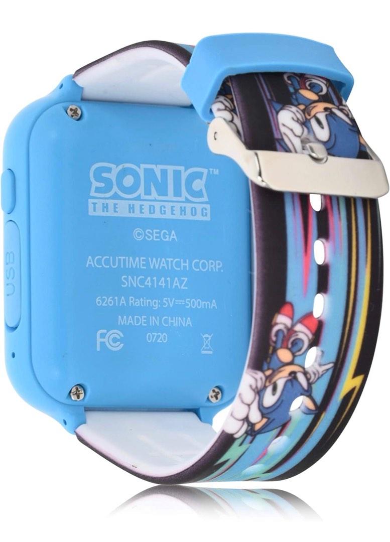 Sonic The Hedgehog Touchscreen Interactive Smart Watch for Kids - Speed ...
