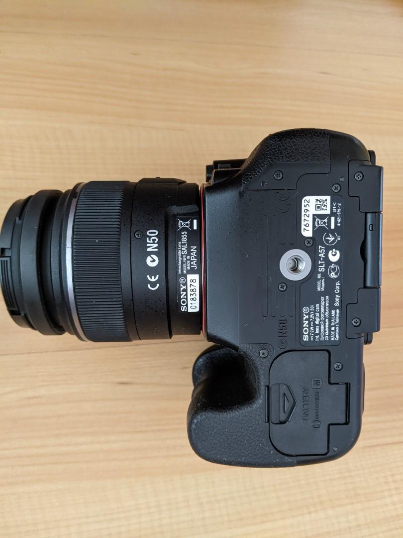 Sony alpha 57 (SLT-A57), Photography, Cameras on Carousell