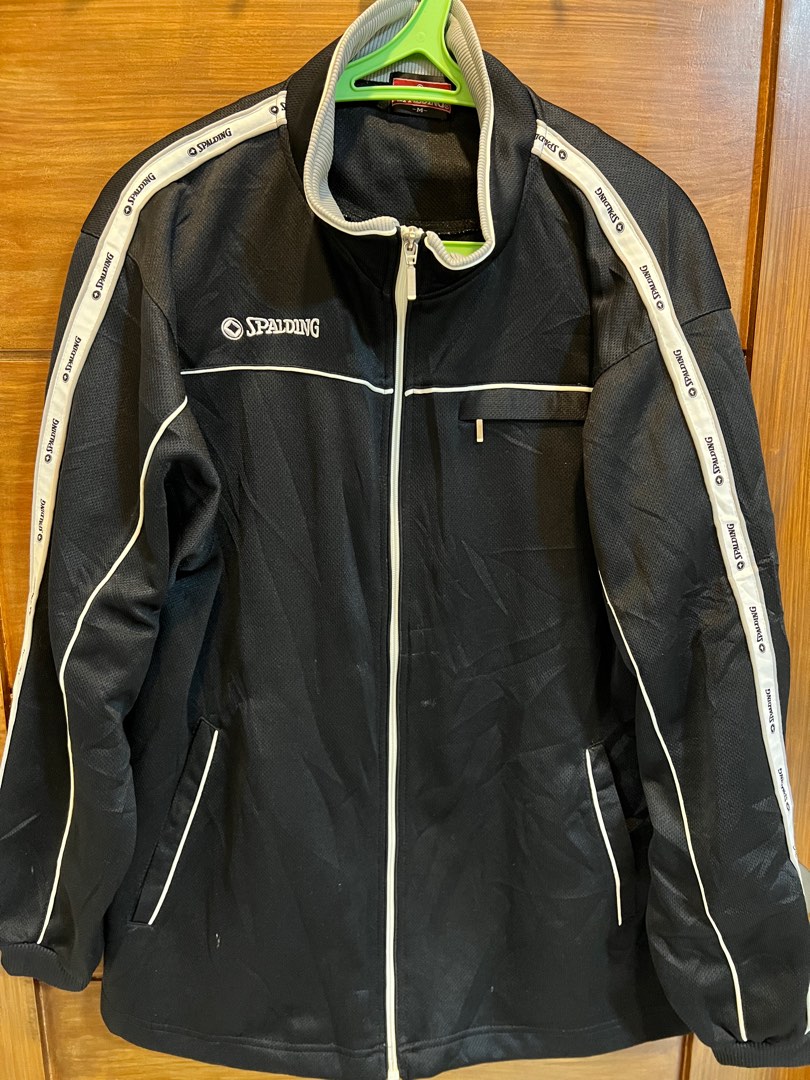 Spalding Jacket, Men's Fashion, Coats, Jackets and Outerwear on Carousell