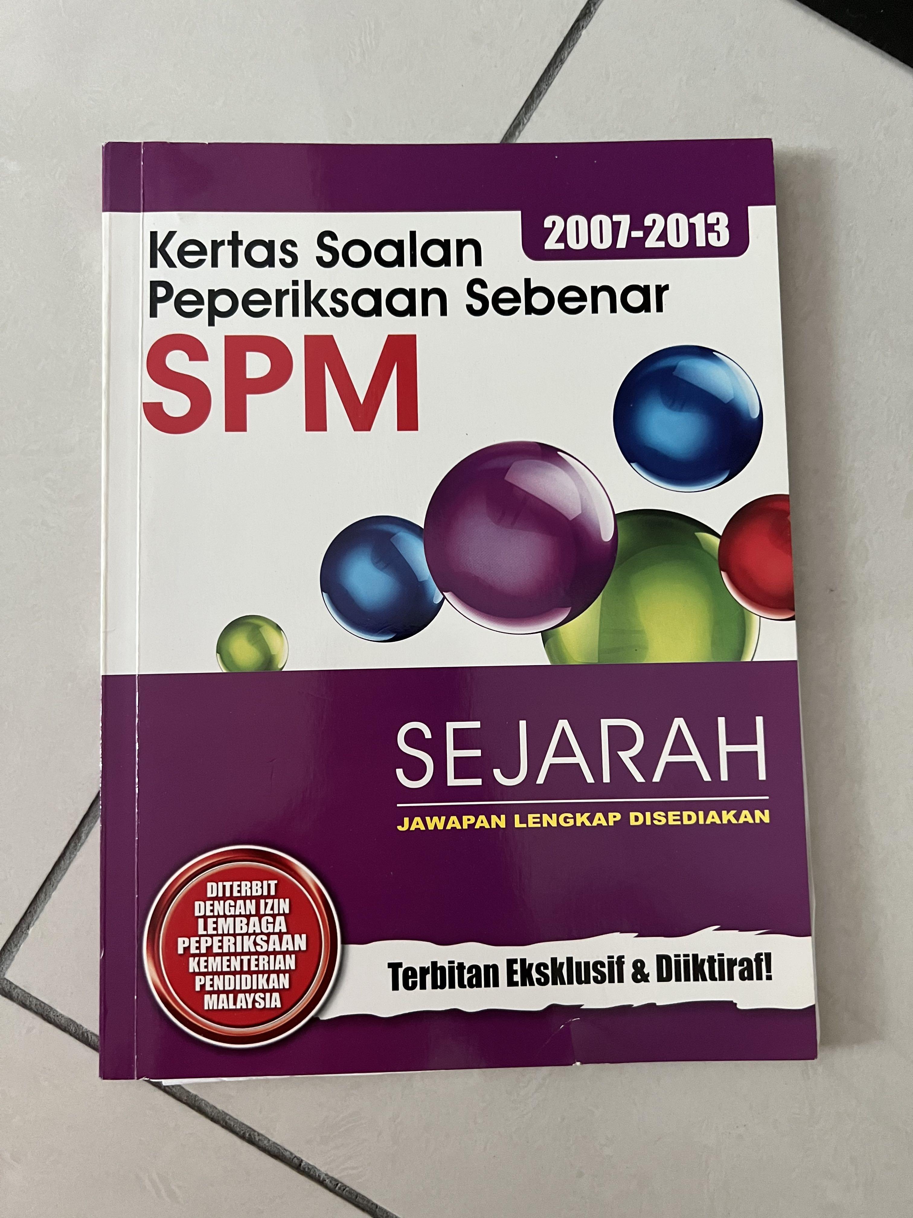 SPM Sejarah BOOKS, Hobbies & Toys, Books & Magazines, Assessment Books ...