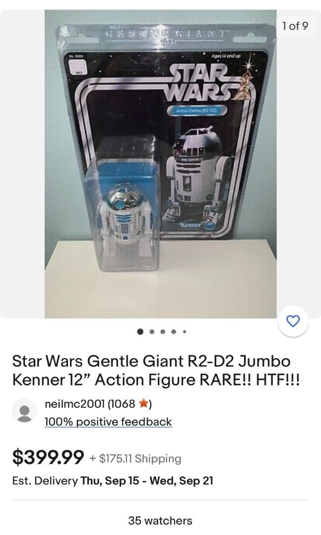 Star Wars Gentle Giant Jumbo R2-D2, Hobbies & Toys, Toys & Games on ...