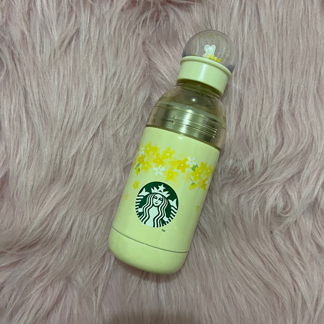 Starbucks Spring Stainless Water Bottle 355ml, Furniture & Home Living ...