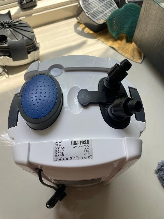 Sunsun Aquarium Canister Filter HW-703A for sales, Pet Supplies, Homes ...