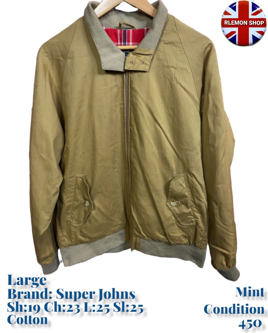 SUPER JOHNS Cotton Jacket, Men's Fashion, Coats, Jackets and Outerwear ...