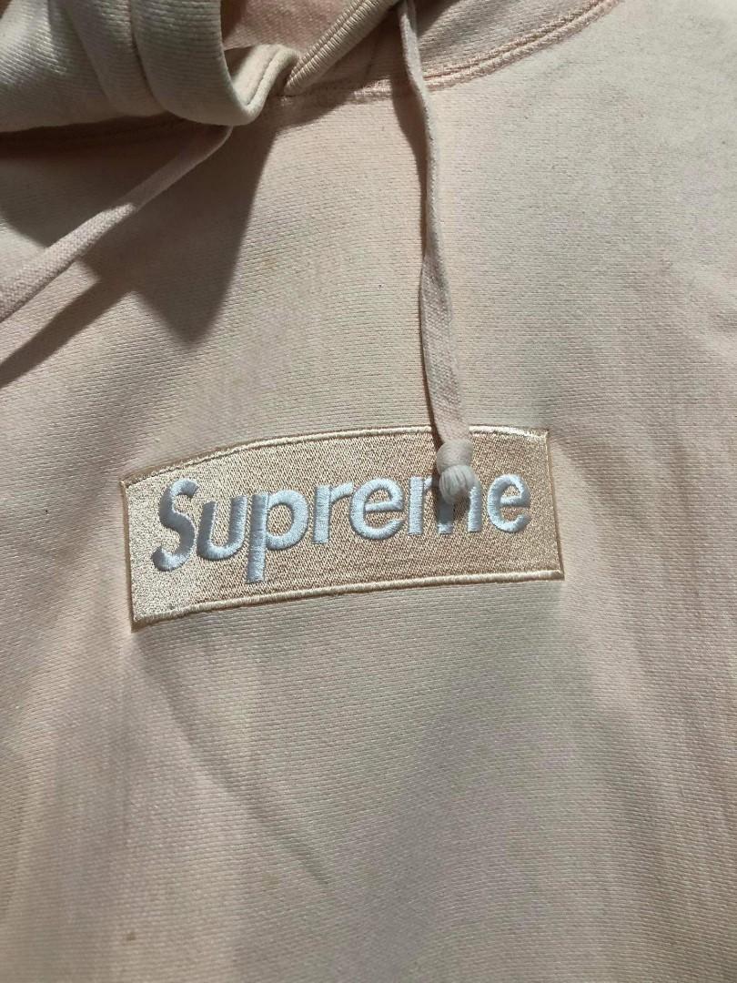 Supreme Baby Pink Hoodie Box Logo, Men's Fashion, Coats, Jackets and ...