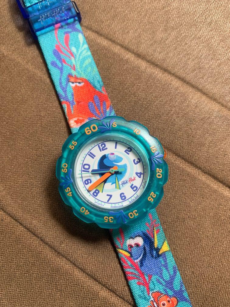 SWATCH FLIK FLAK FINDING NEMO / DORY WATCH FOR KIDS (UNISEX), Babies ...