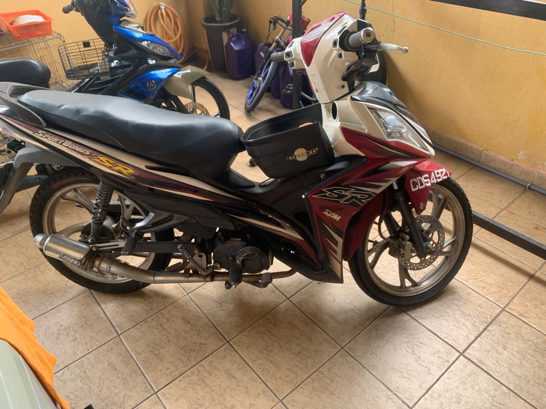 SYM sport bonus 110, Motorbikes on Carousell