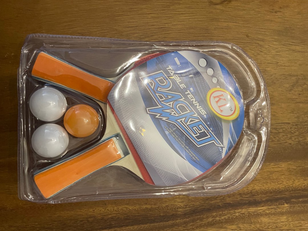 Table Tennis / Ping Pong Racket, Sports Equipment, Sports & Games ...