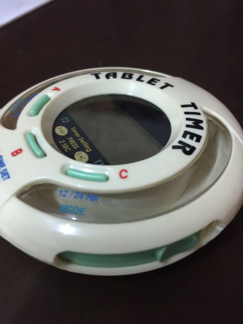 Tablet timer dispenser, Health & Nutrition, Medical Supplies & Tools on ...