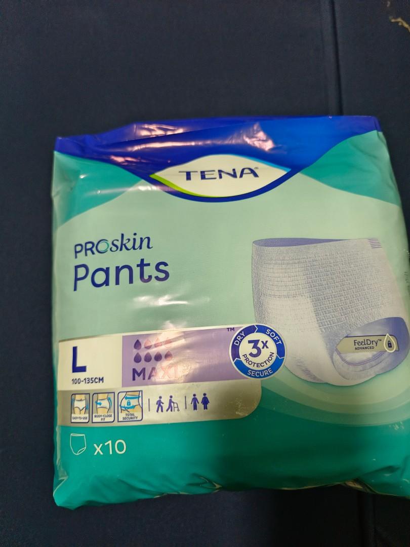Tena Proskin Pants Size L. Adult Diapers, Health & Nutrition, Assistive & Rehabilatory Aids ...