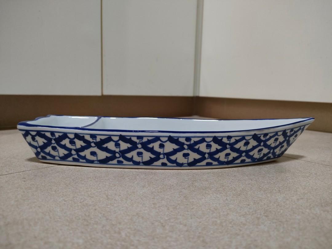 Thai-style Ceramic Serving Dish, Furniture & Home Living, Kitchenware ...