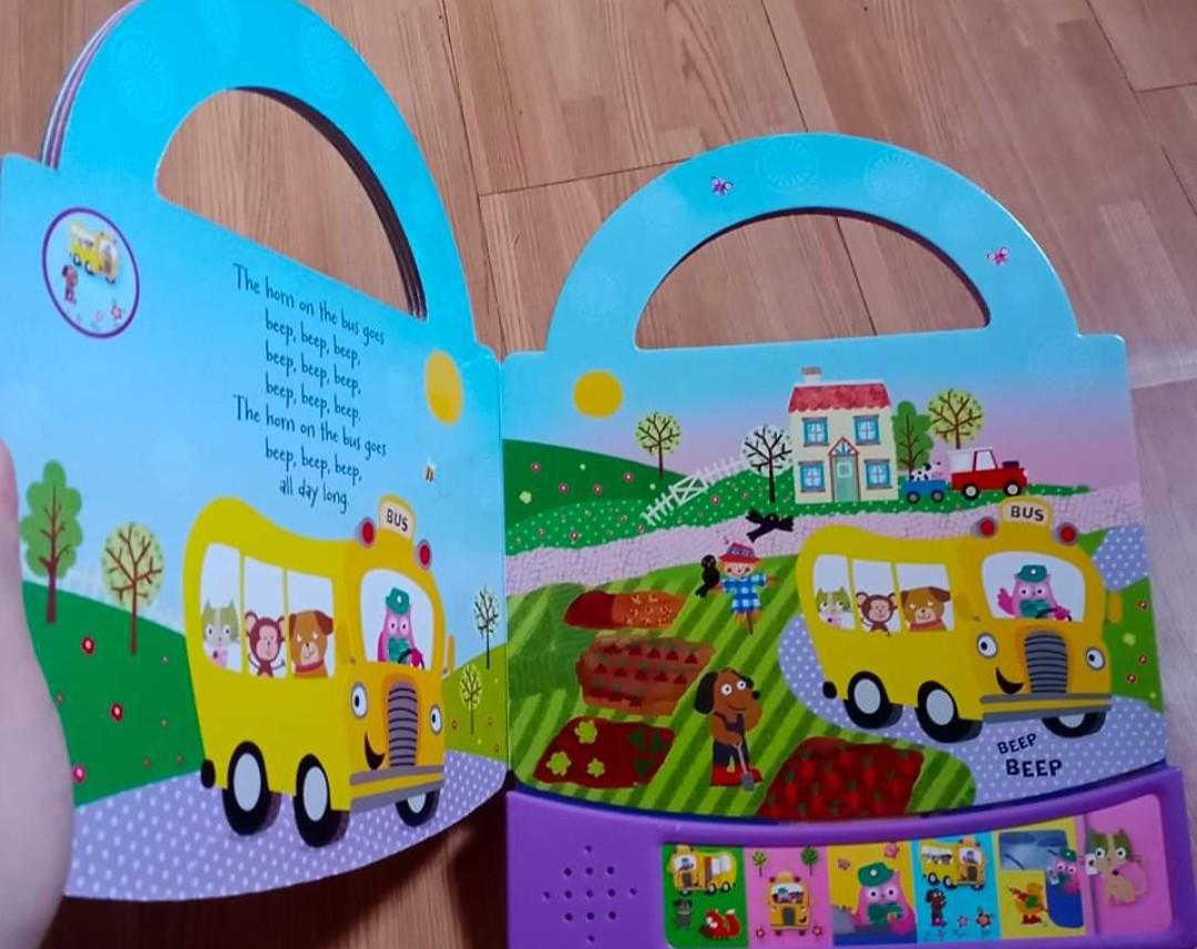 The Wheels on the Bus Sound Book, Hobbies & Toys, Books & Magazines ...