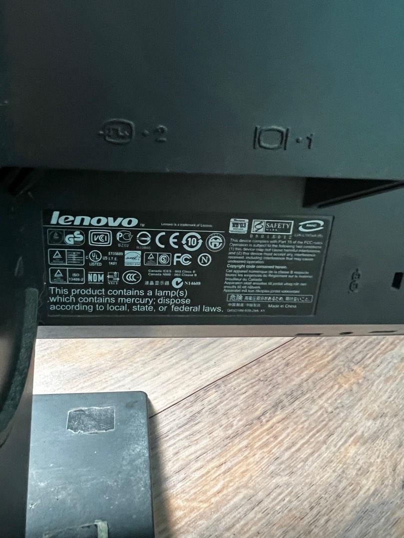 ThinkVision L197 19-inch Wide Flat Panel LCD Monitor, Computers & Tech ...