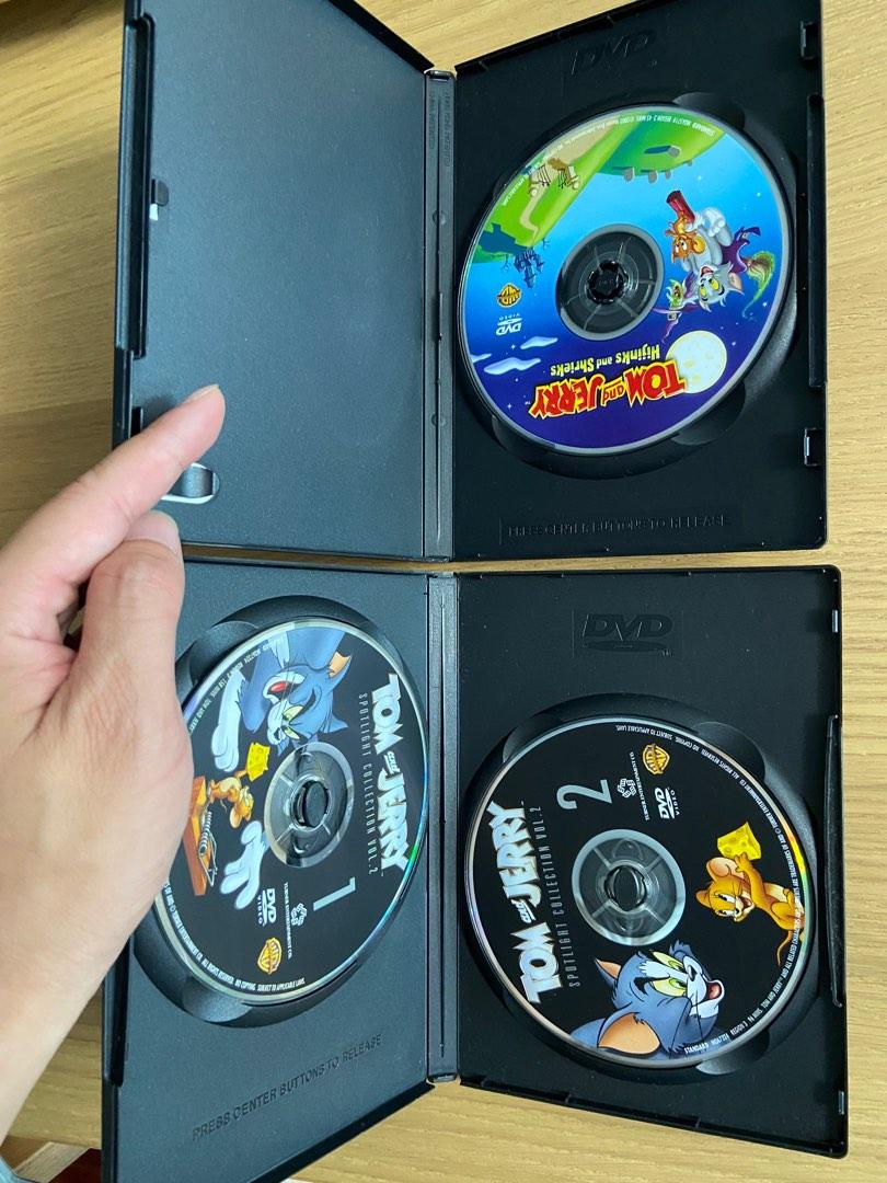Tom and Jerry DVD x 2, 興趣及遊戲, 音樂樂器 & 配件, 音樂與媒體 - CD 及 DVD - Carousell