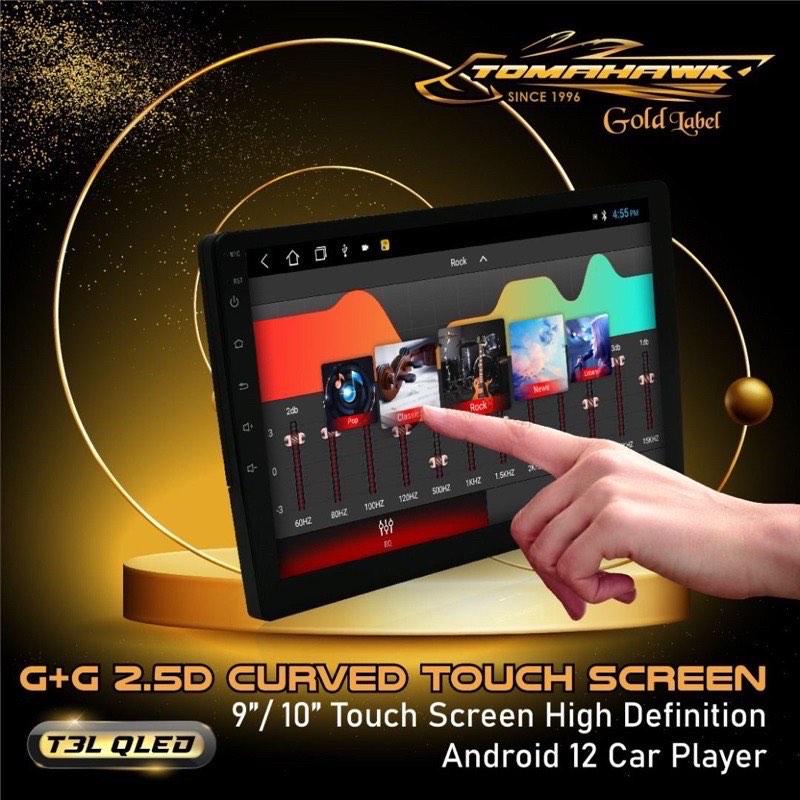 Tomahawk Android 12 2GB Ram + 16GB Rom Player T3L IPS QLED DSP, Auto ...