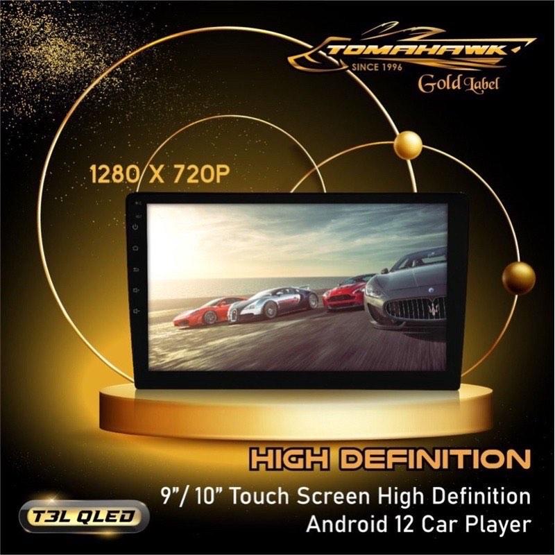 Tomahawk Android 12 2GB Ram + 16GB Rom Player T3L IPS QLED DSP, Auto ...
