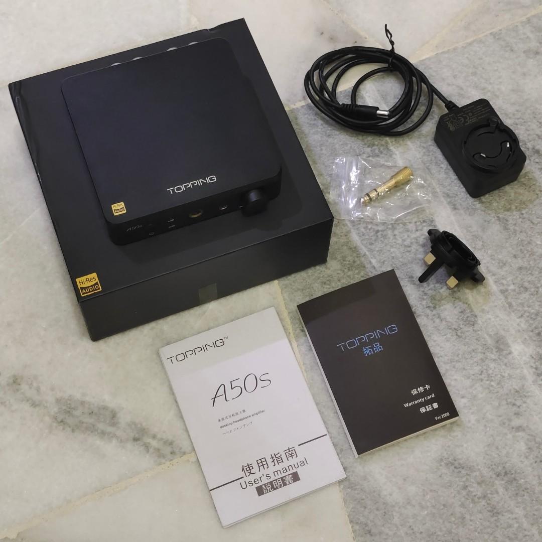 Topping A50s - Headphone Amplifier with Ultra-High Performance NFCA ...