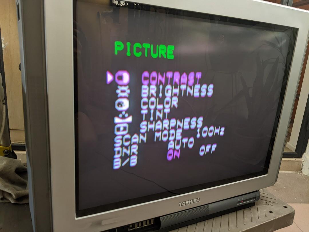 Toshiba CRT TV, TV & Home Appliances, TV & Entertainment, TV on Carousell