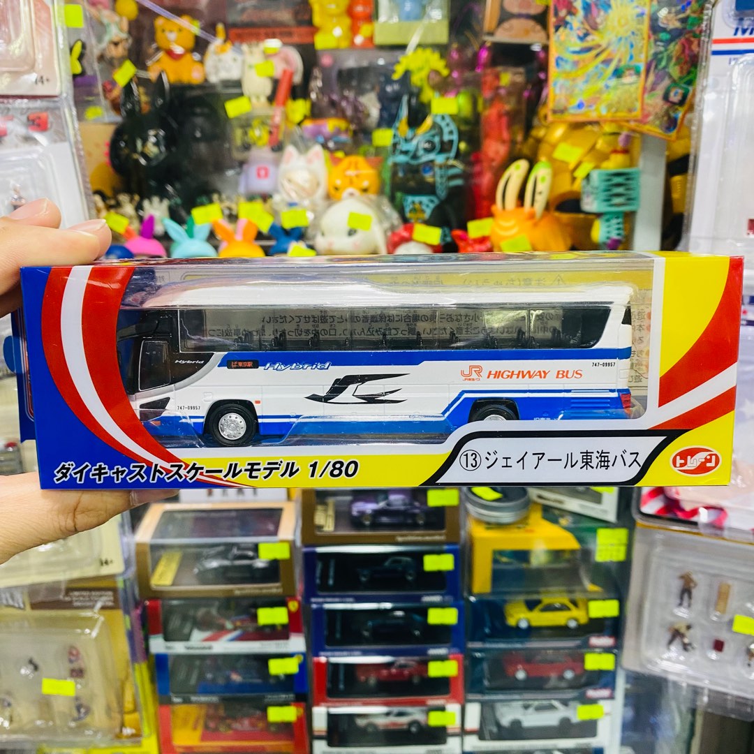 Trane 1:80 Die-cast Model Car Faithfull Bus JR Highway Bus JR東海巴士 旅遊巴 ...