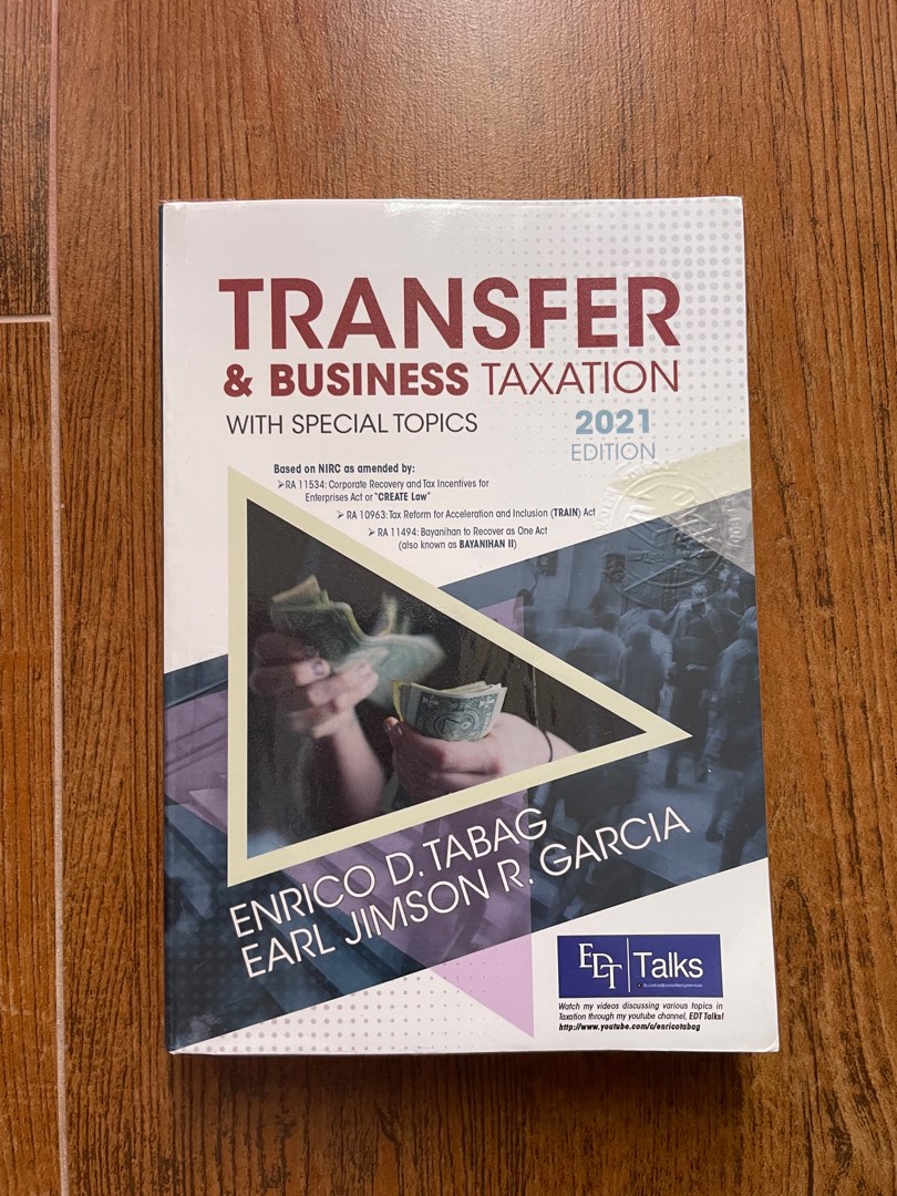 Transfer and Business Taxation by Tabag, Hobbies & Toys, Books ...