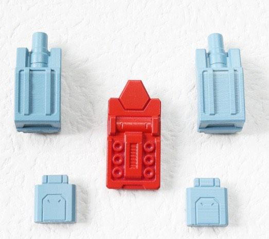 Transformers SS86 Perceptor Upgrade Kit (back cover and tank mode kit ...