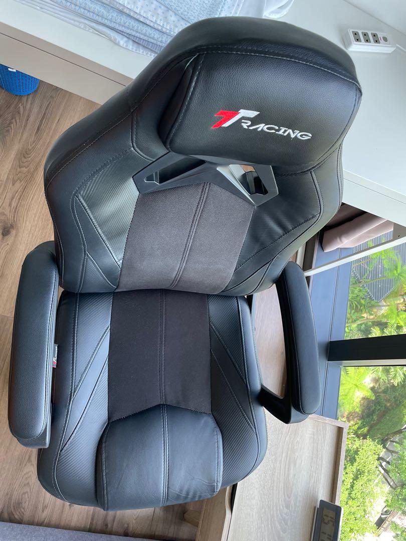 TTRACING DUO V3 GAMING CHAIR PU/FABRIC VERSION, Furniture & Home Living ...