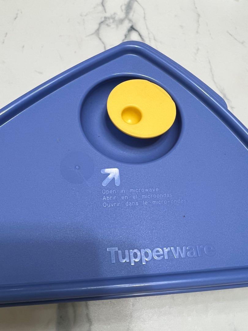 Tupperware Pizza Sandwich box 薄餅三文治盒, 傢俬＆家居, 廚具和餐具, 其他廚具和餐具 - Carousell
