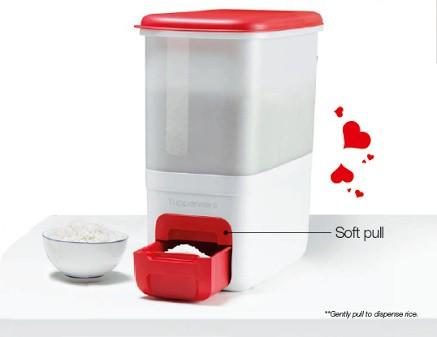 Tupperware Rice Dispenser Container, Furniture & Home Living ...