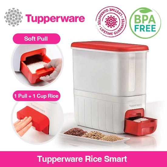 Tupperware Rice Dispenser Container, Furniture & Home Living ...