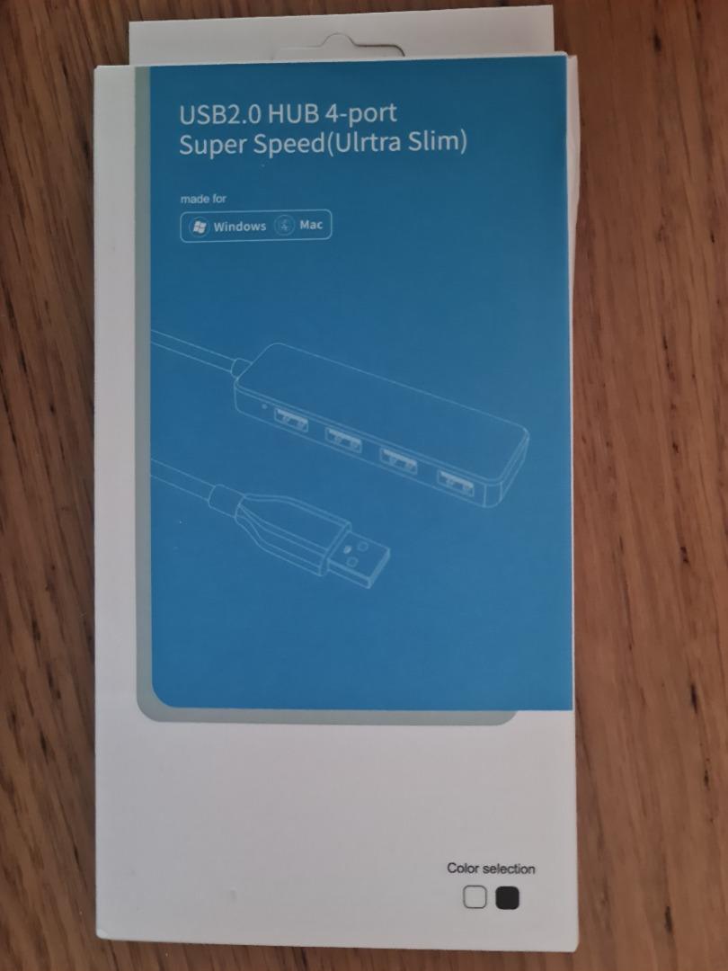 Usb Hub Port Computers Tech Parts Accessories Cables Adaptors On Carousell